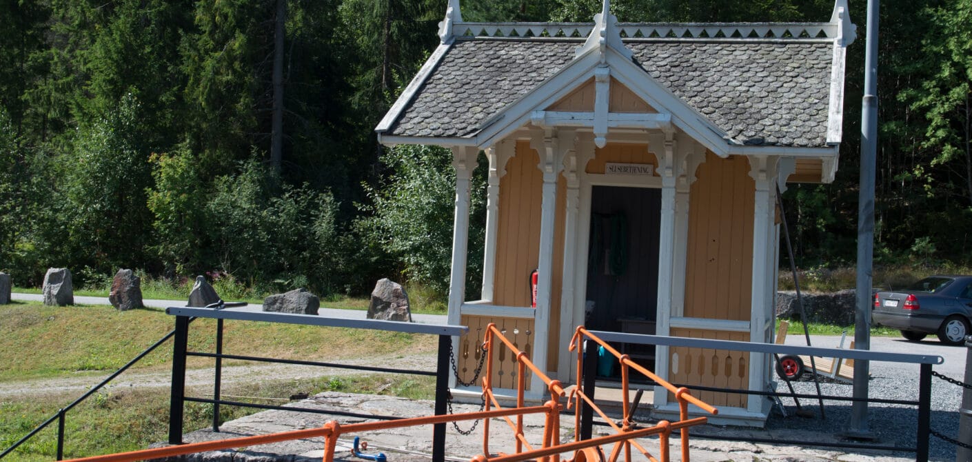 Hogga sluser - Skiensvassdraget og Telemarkskanalen