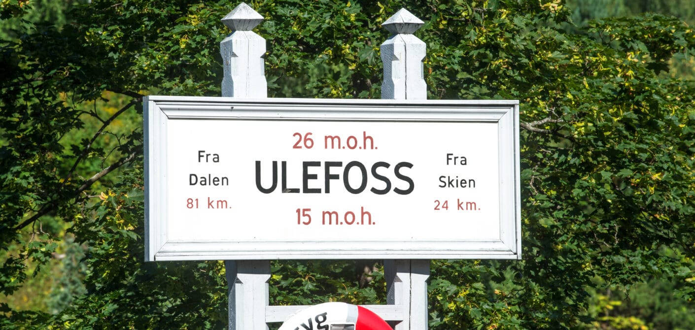 Ulefoss sluser - Skiensvassdraget og Telemarkskanalen