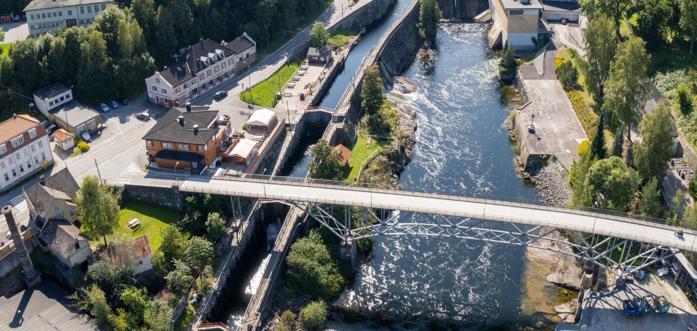 Ulefoss sluser - Skiensvassdraget og Telemarkskanalen